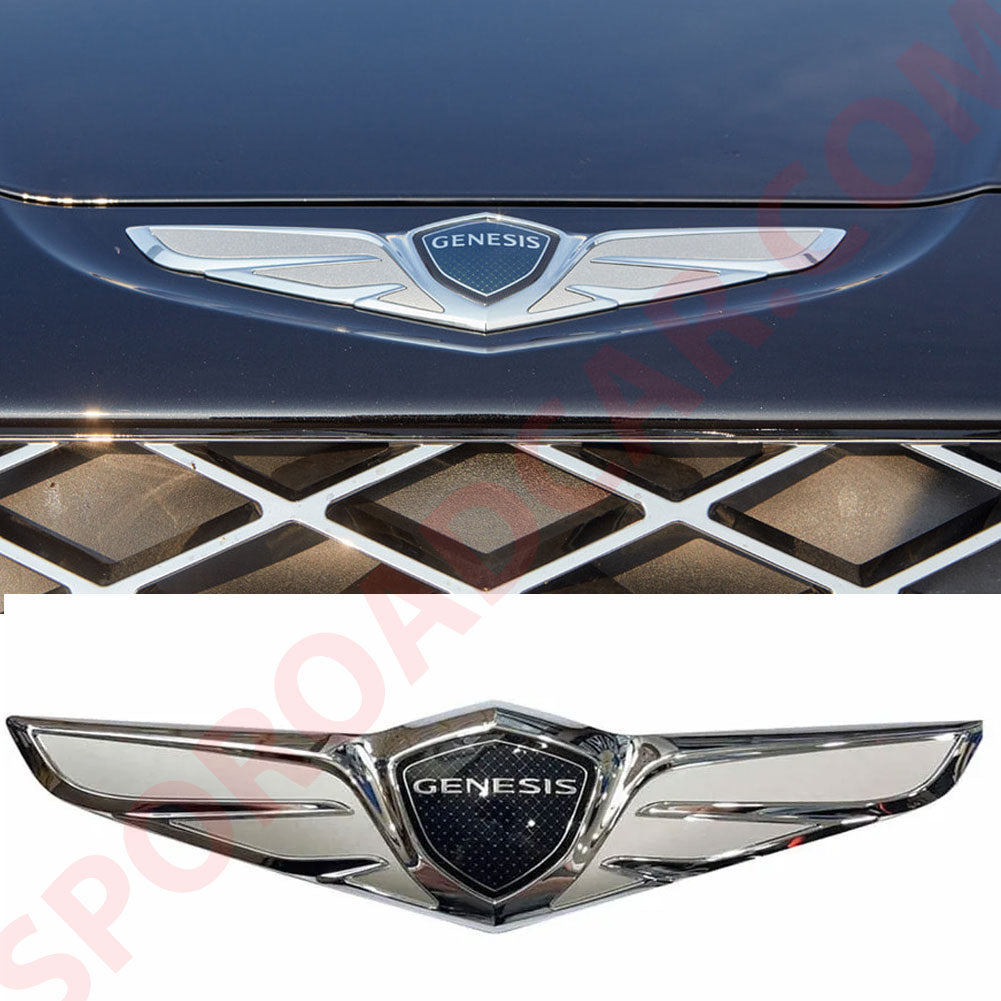 Front Hood Genesis Winng Logo Emblem Hyundai Genesis GV80 86300T6000 ...