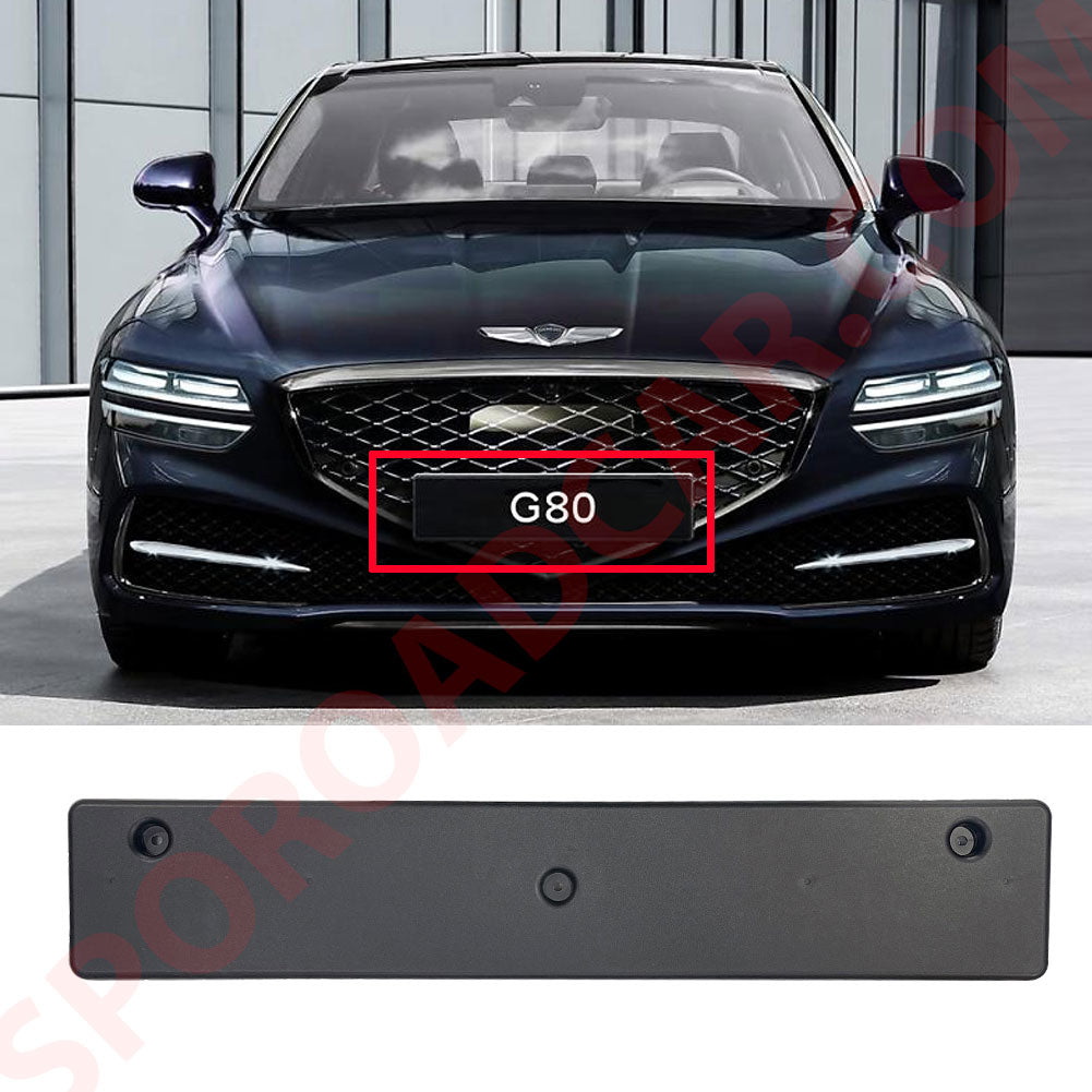 Front Bumper License Plate Bracket for Hyundai Genesis G80 86519T1000 ...