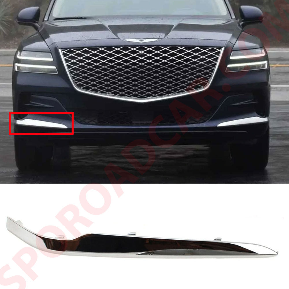 Front Bumper Lower Molding Rh Side Hyundai Genesis GV80 86596T6000 ...