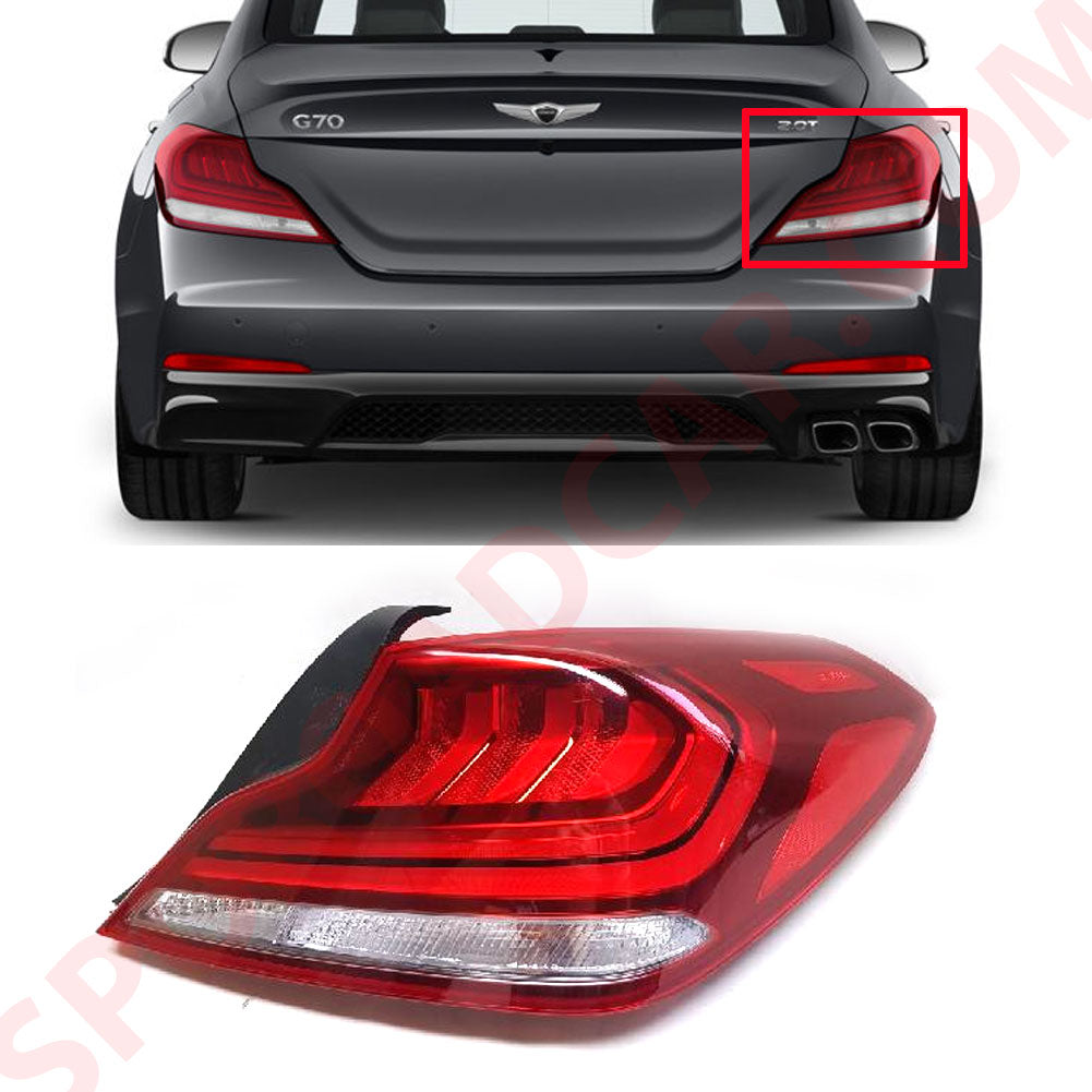 LED Rear Tail Light Lamp RH 2018-2020 Hyundai G70 92402G9100 – SPOROADCAR
